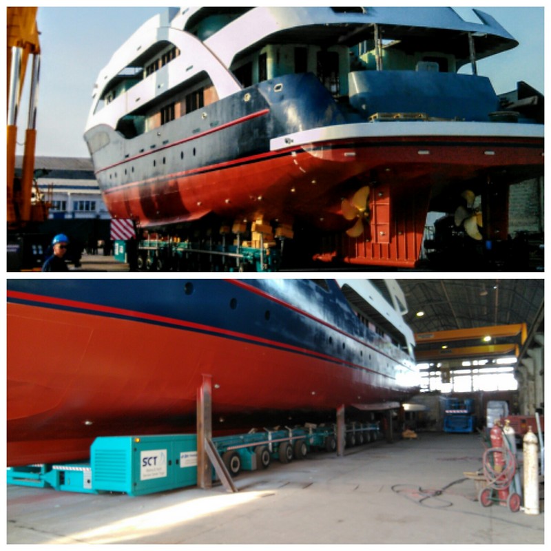 MBT 300 t Self-propelled Trolley of the Service Centre Trogir ...